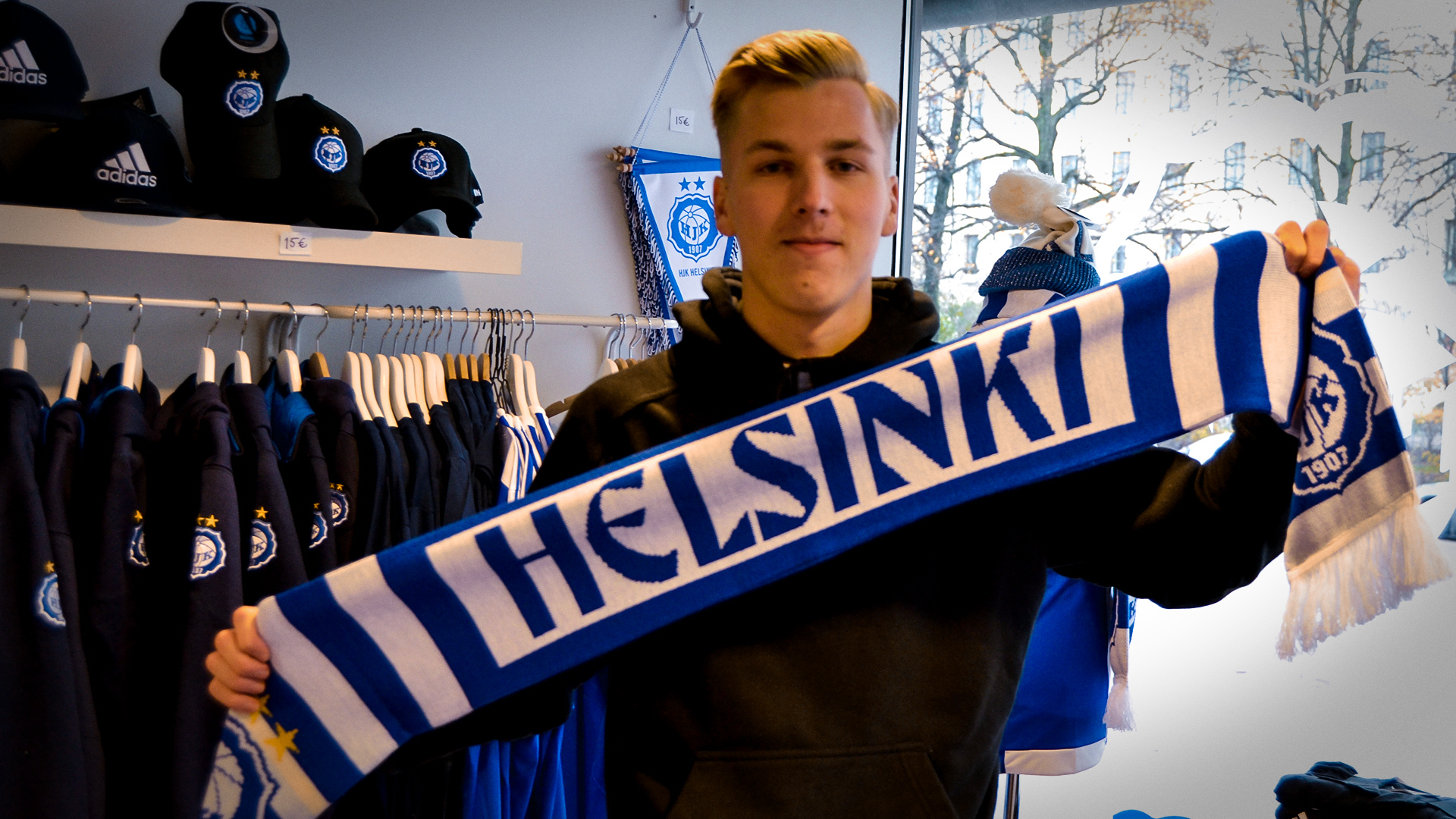 Lucas Lingman palaa Klubiin - HJK Helsinki