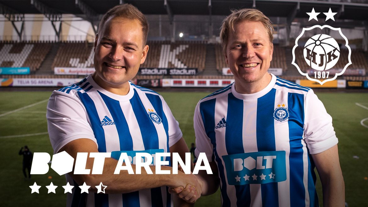 Töölö football stadium becomes Bolt Arena - HJK Helsinki