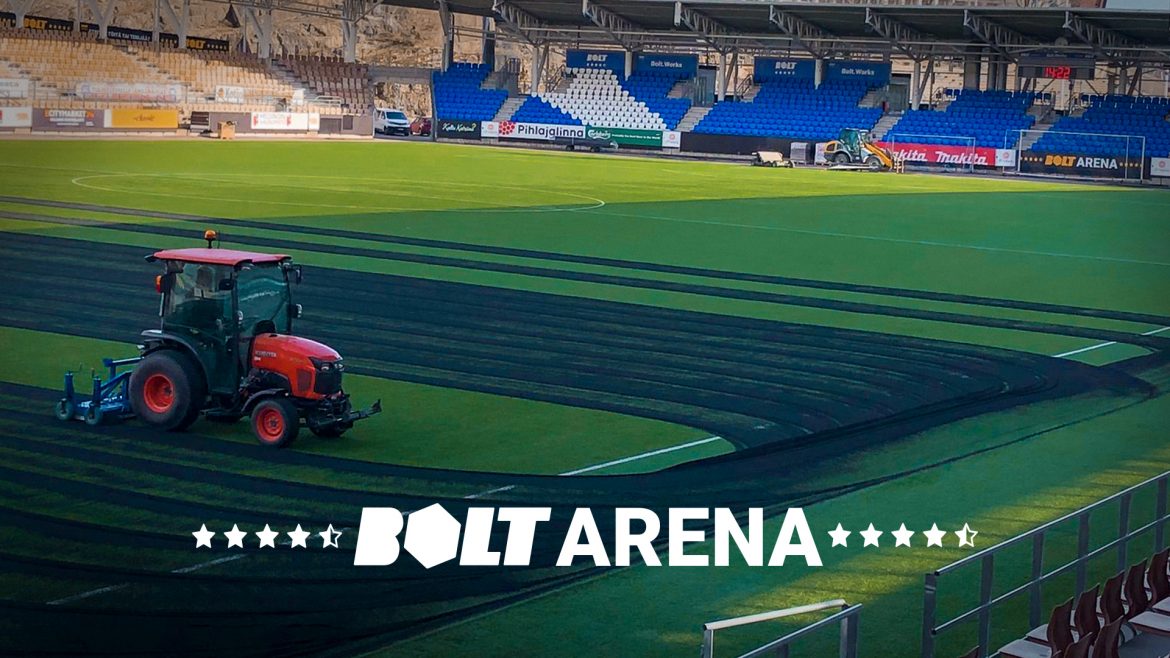 Bolt Arena saa uuden pinnan - HJK Helsinki