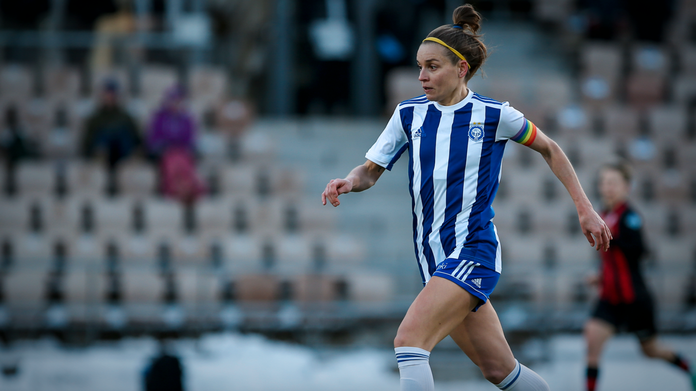 Klubin kapteenina kaudella 2022 Essi Sainio - HJK Helsinki