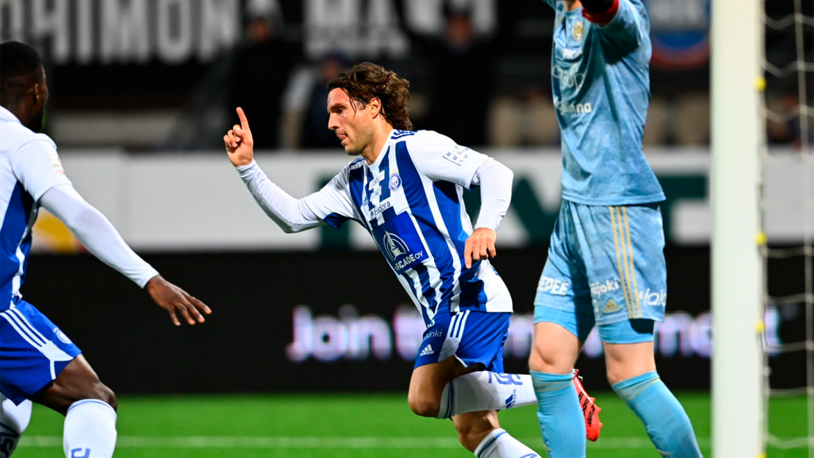 Perparim Hetemaj puski HJK:n voittoon - HJK Helsinki
