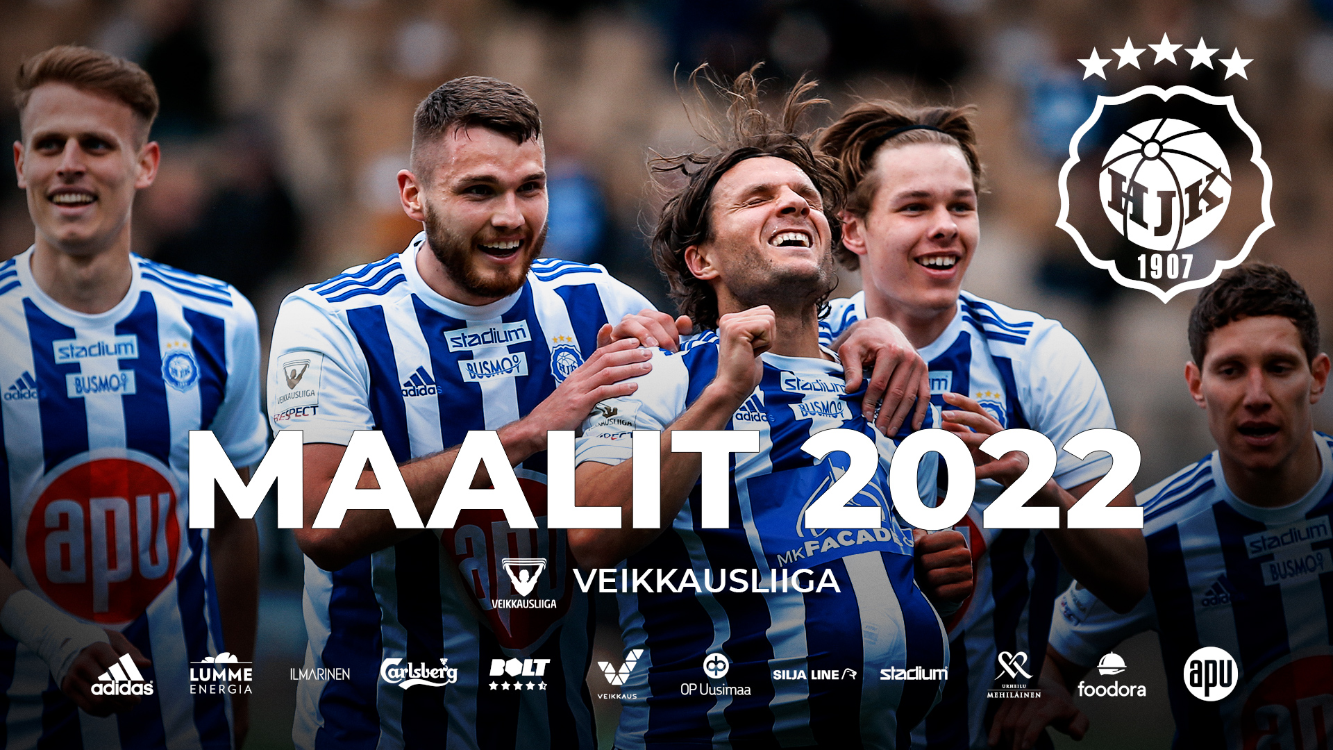 Video: Suomen mestarin kaikki maalit Veikkausliigassa 2022! - HJK Helsinki