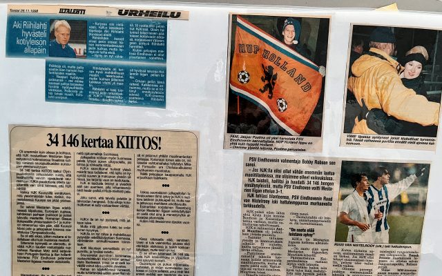 Tapahtui tänä päivänä 1998: HJK:n yleisöennätys - HJK Helsinki