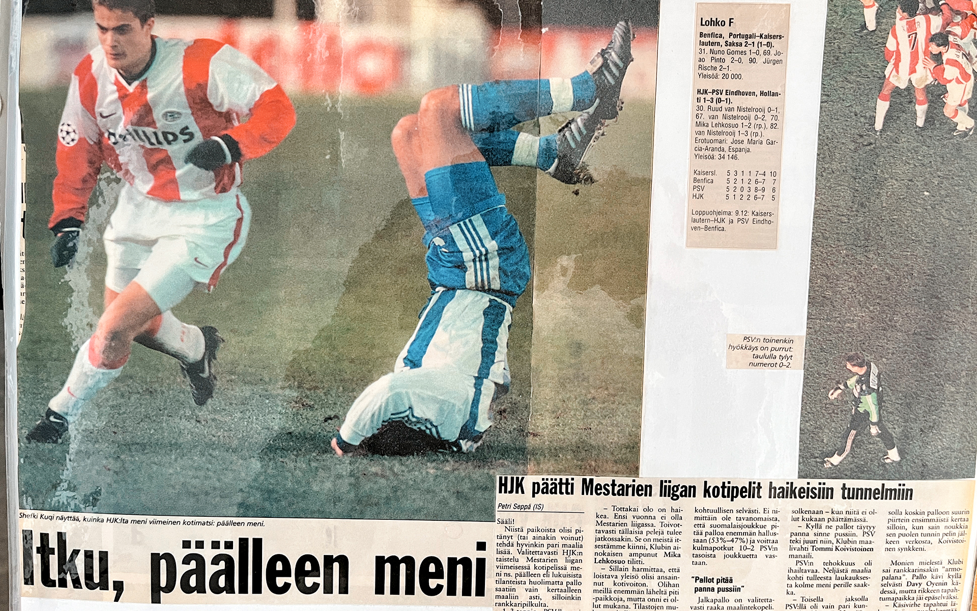 Tapahtui tänä päivänä 1998: HJK:n yleisöennätys - HJK Helsinki