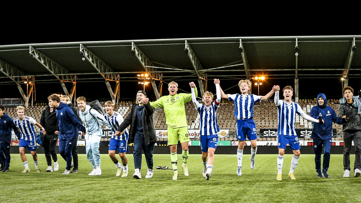 HJK Akatemialla Suomen mestaruuksien kausi - HJK Helsinki