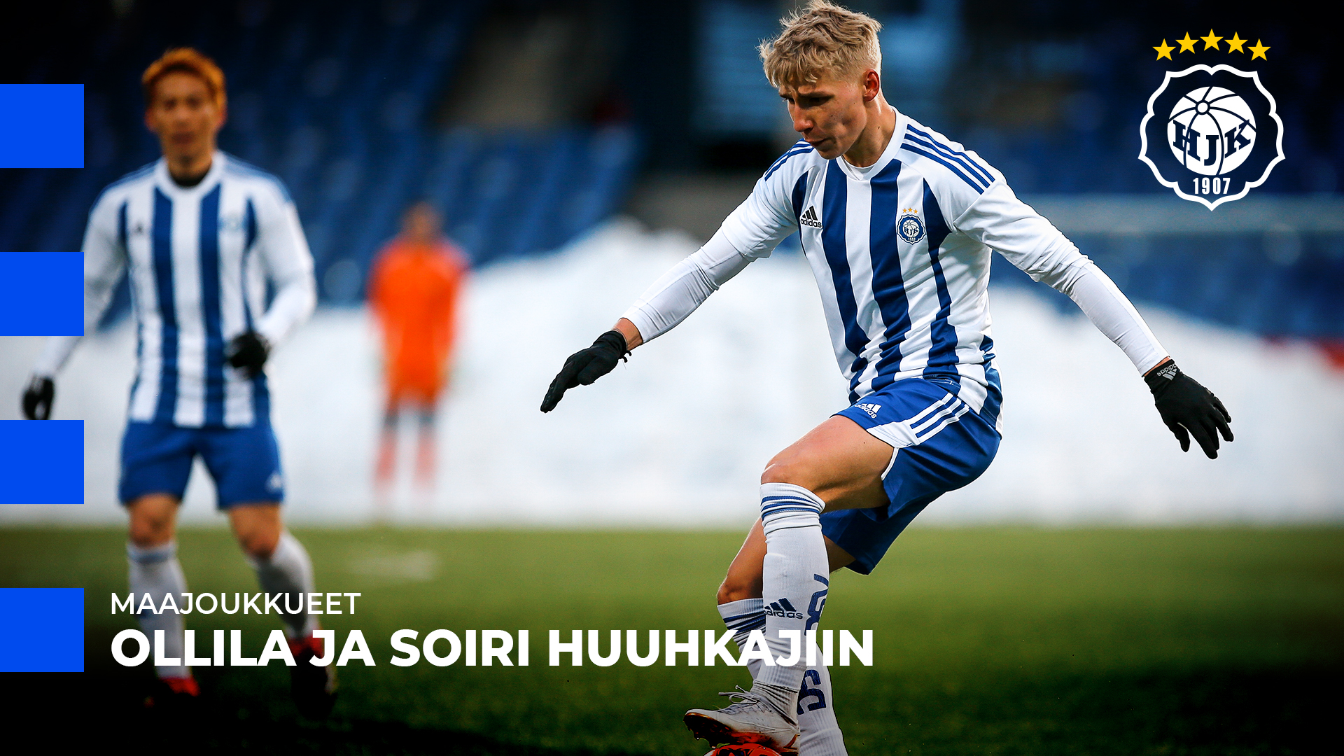 Ollila, Soiri ja Peltola Huuhkajiin – Meriluoto ja Stjopin Pikkuhuuhkajiin - HJK Helsinki