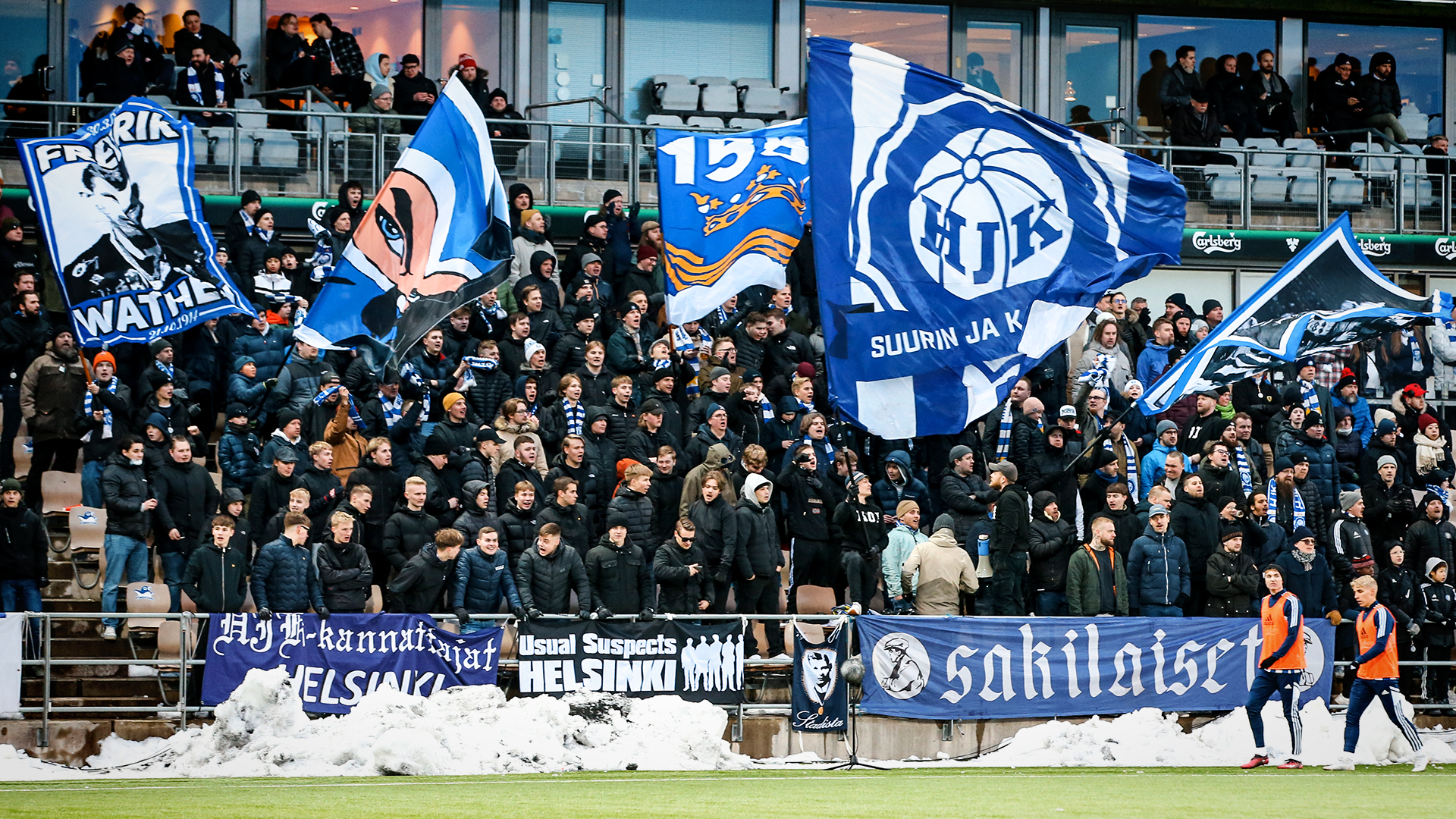 HJK Vaasaan kolmen bussillisen voimin - HJK Helsinki
