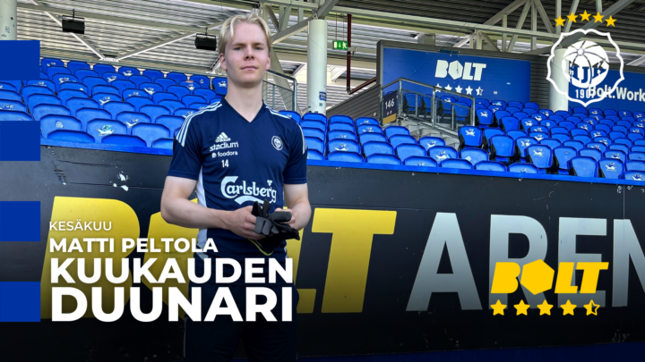 Matti Peltola on Bolt Worksin kesäkuun Kuukauden duunari
