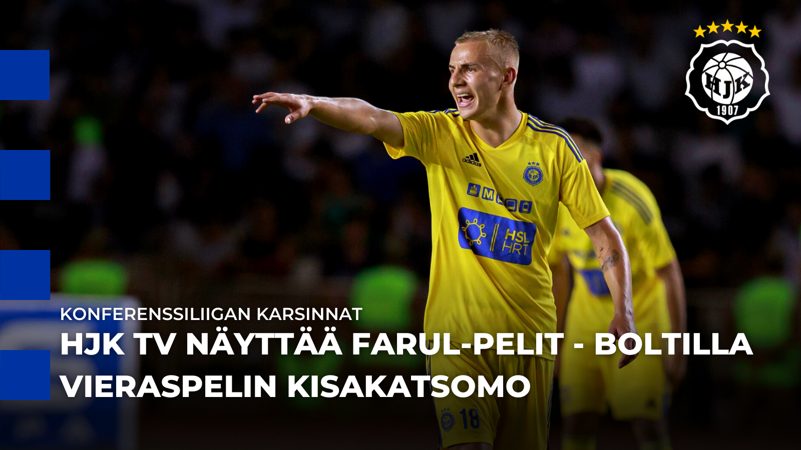 HJK TV näyttää Konferenssiliigan playoff-matsit suorana