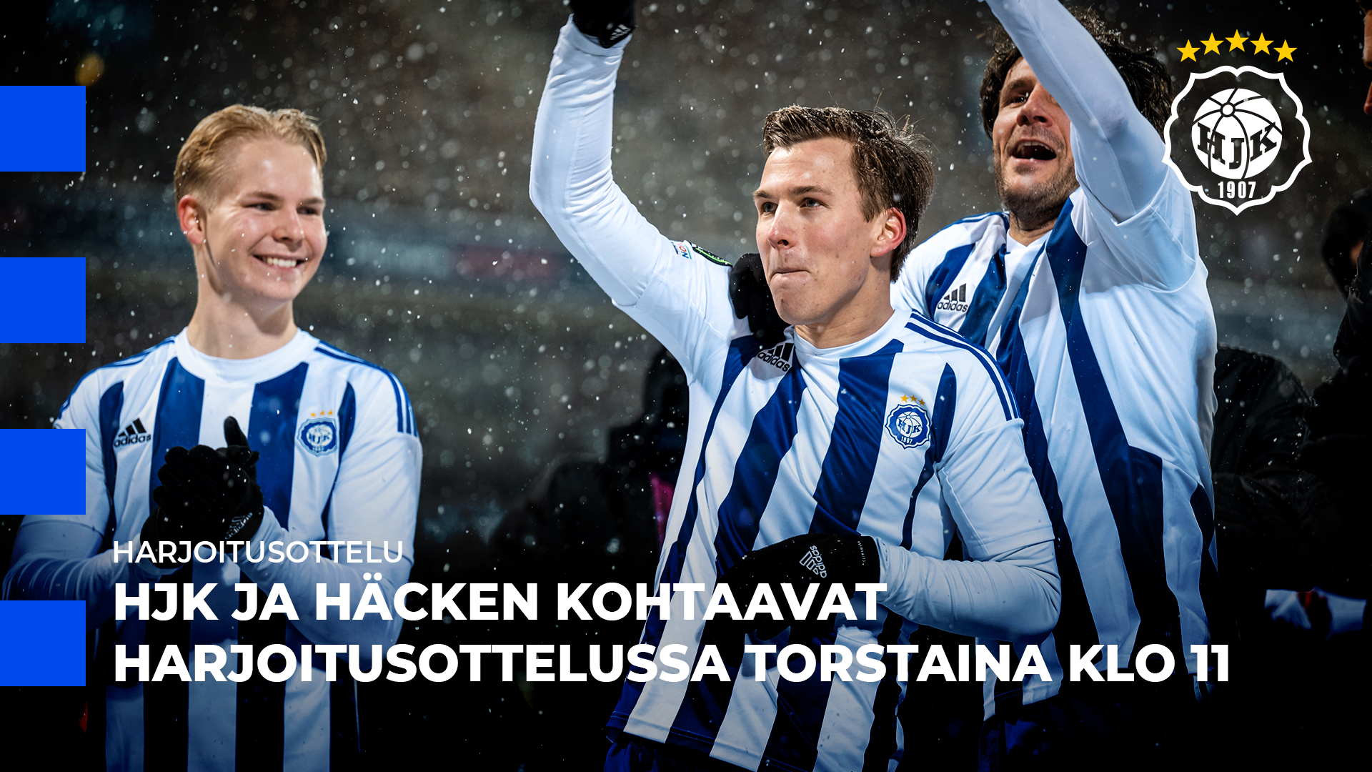 HJK ja Häcken kohtaavat harjoitusottelussa torstaina klo 11 - HJK Helsinki