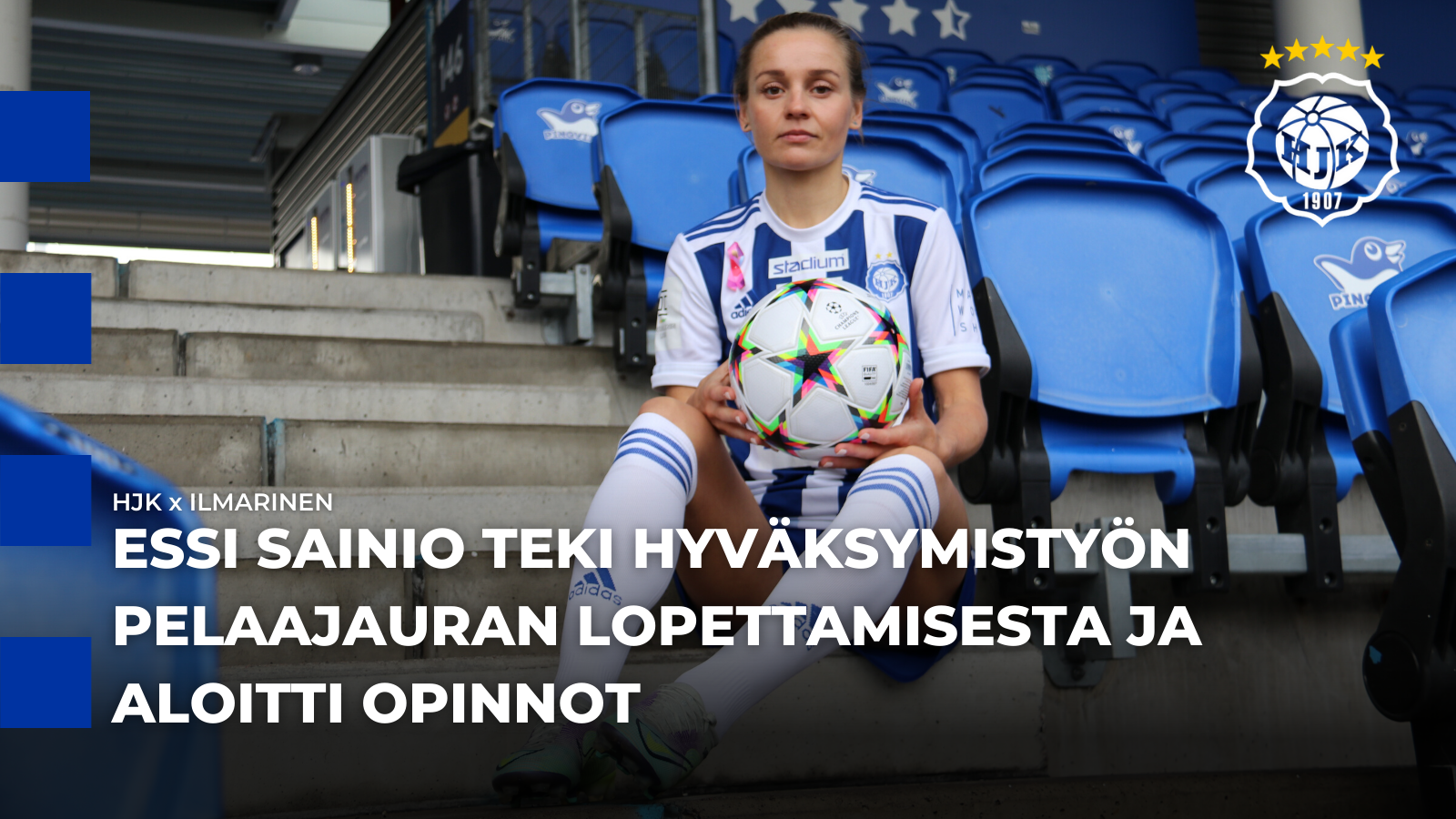 Essi Sainio teki hyväksymistyön pelaajauran lopettamisesta