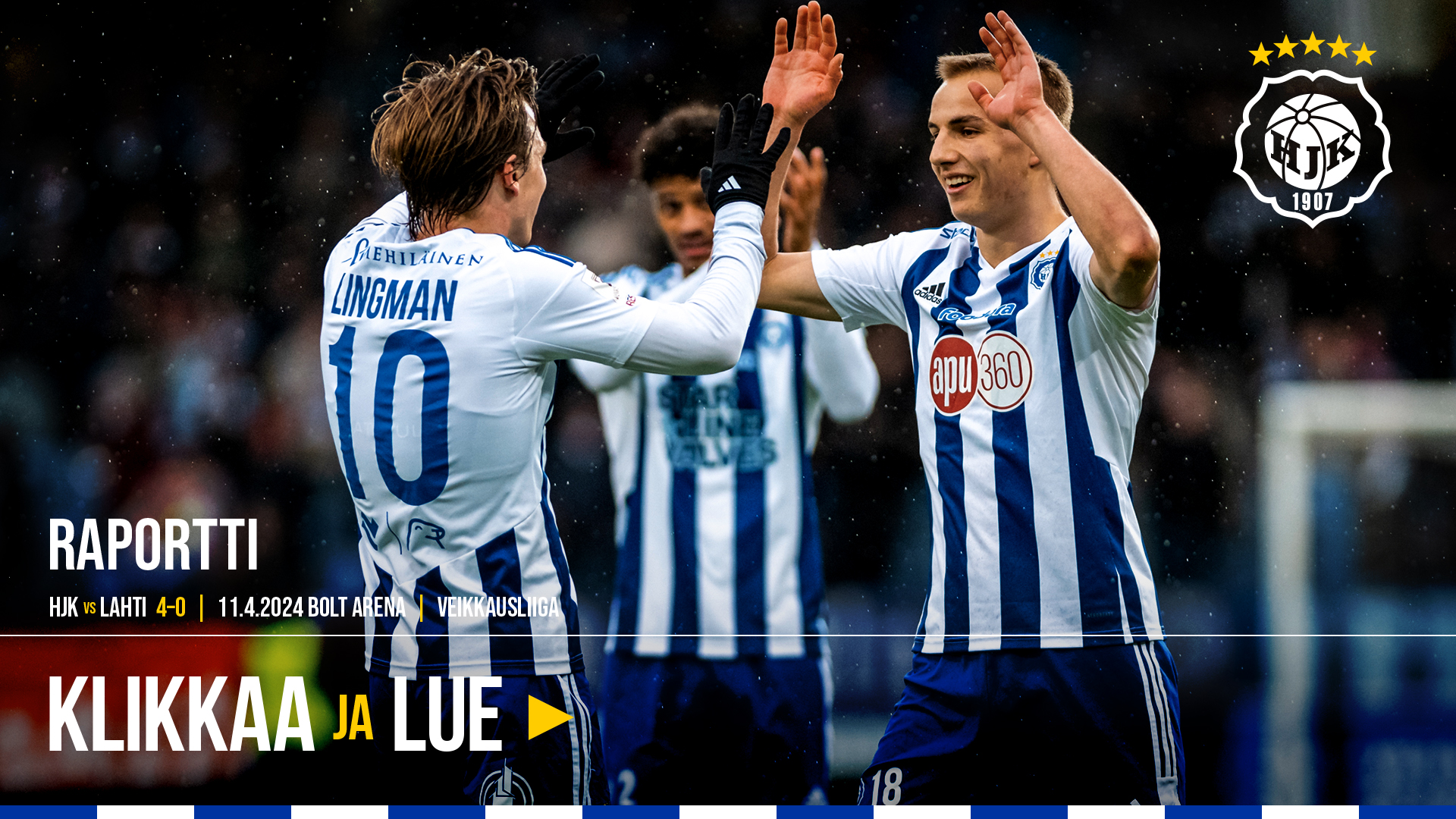 Topi Keskinen siivitti HJK:n murskavoittoon - "Selkeä kasvojenpesu ...