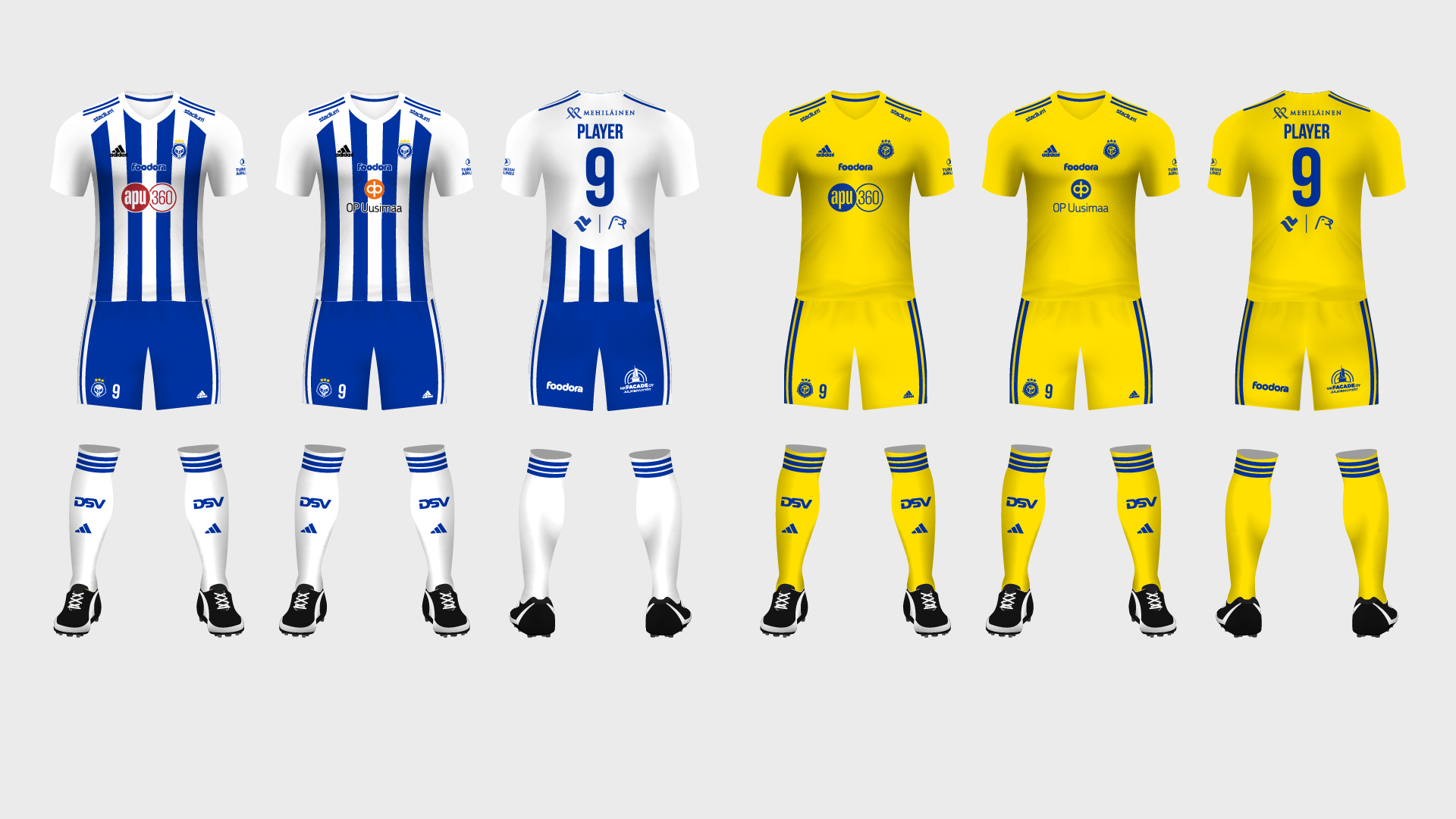 Tältä näyttää HJK:n Veikkausliiga-pelipaita 2024