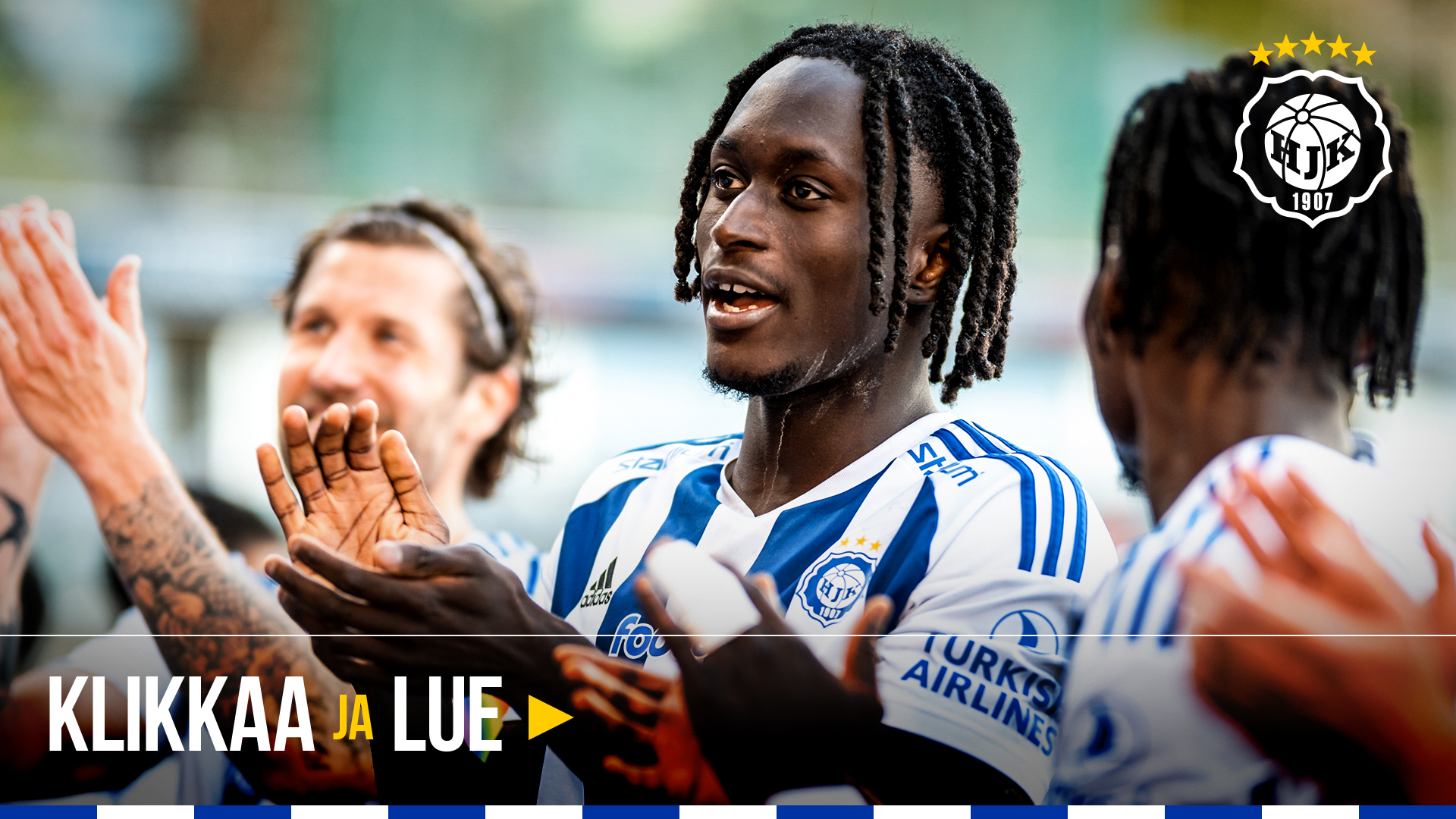 Michael Boamah ja HJK jatkosopimukseen - HJK Helsinki