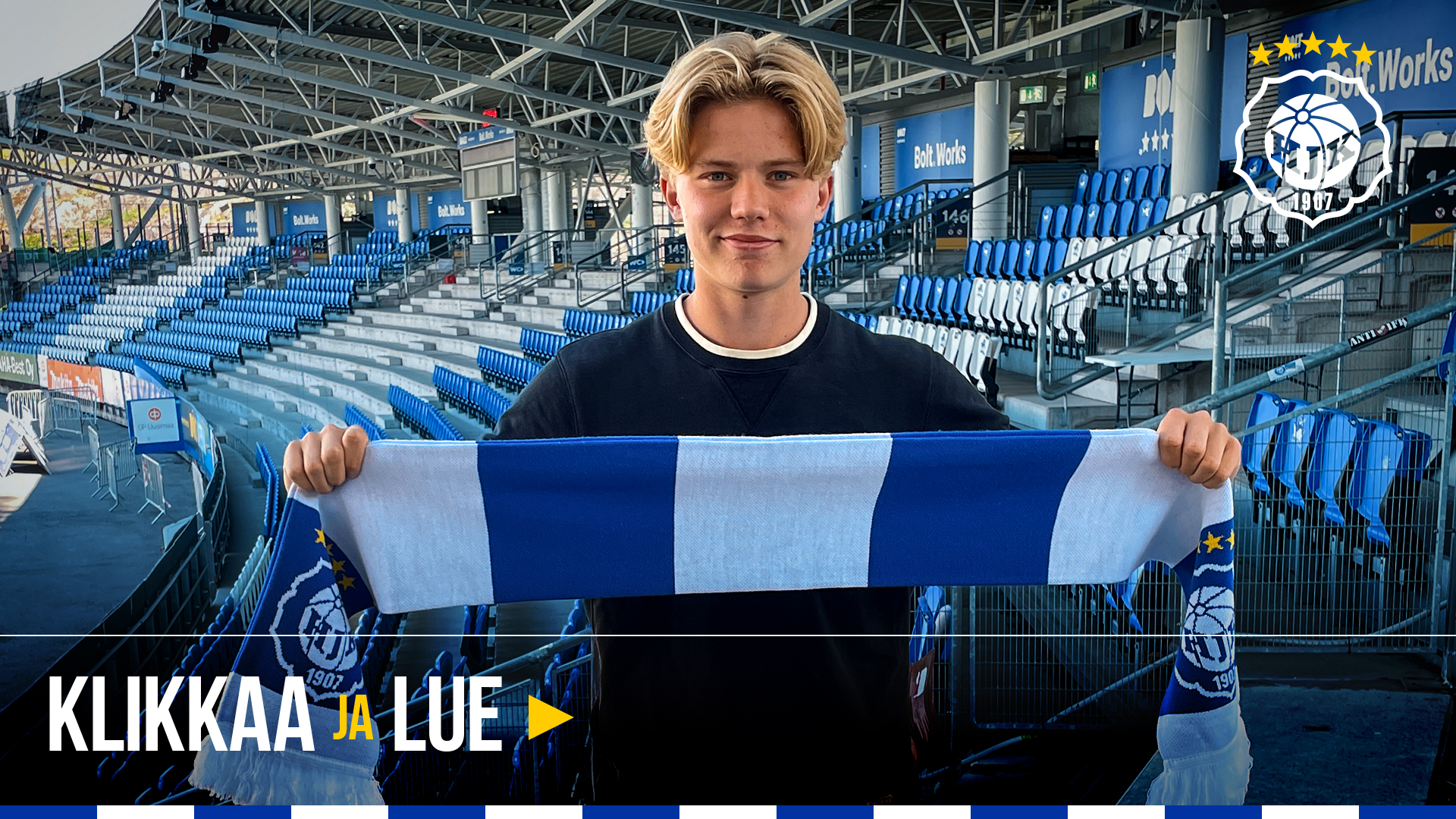 Pyry Mentu ja HJK pitkään jatkosopimukseen - HJK Helsinki