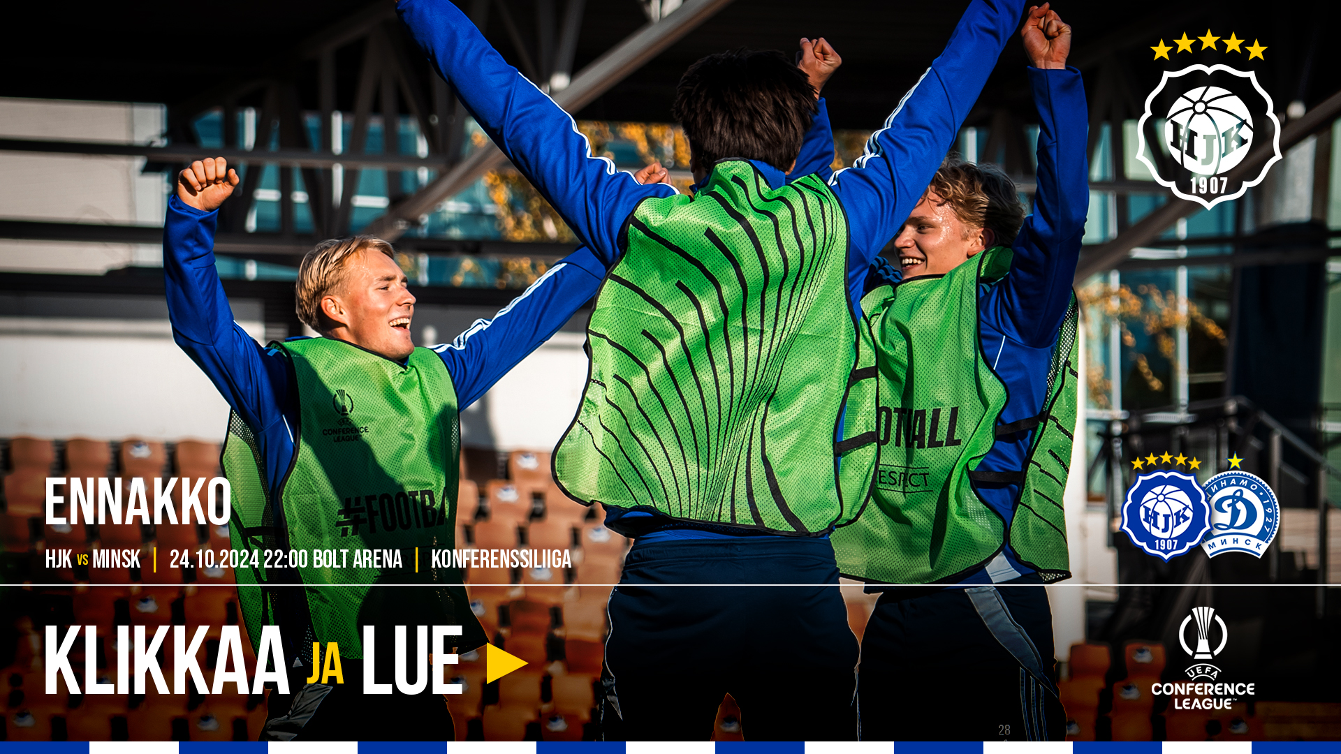 Torstaina HJK:n historian 200. europeli! - HJK Helsinki