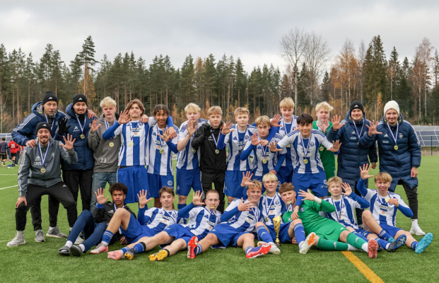 HJK:n juniorit voittivat kaikki valtakunnalliset sarjat kaudella 2024