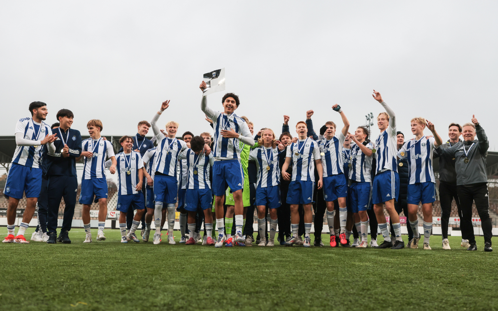 HJK:n juniorit voittivat kaikki valtakunnalliset sarjat kaudella 2024