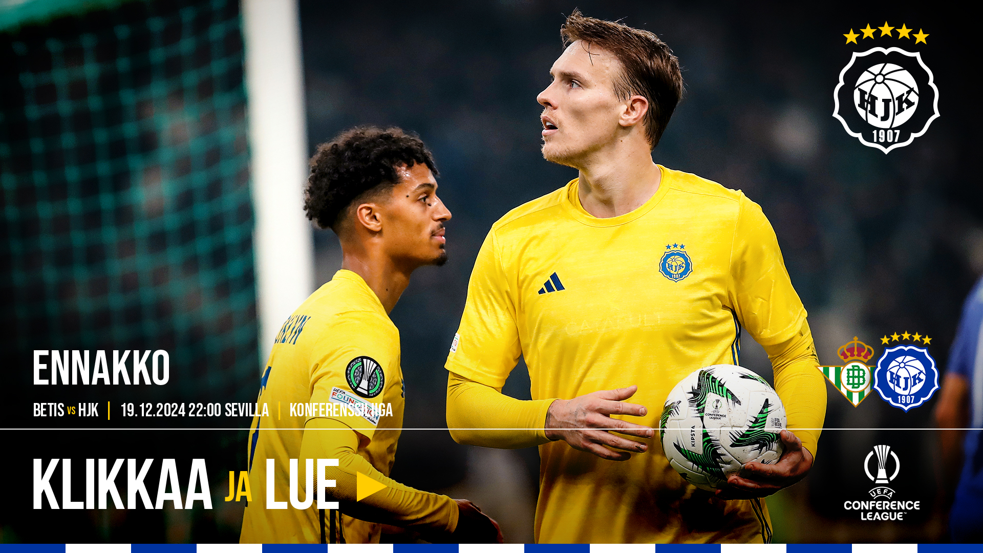 Vuoden viimeiseen: Vain voitto riittää Sevillassa