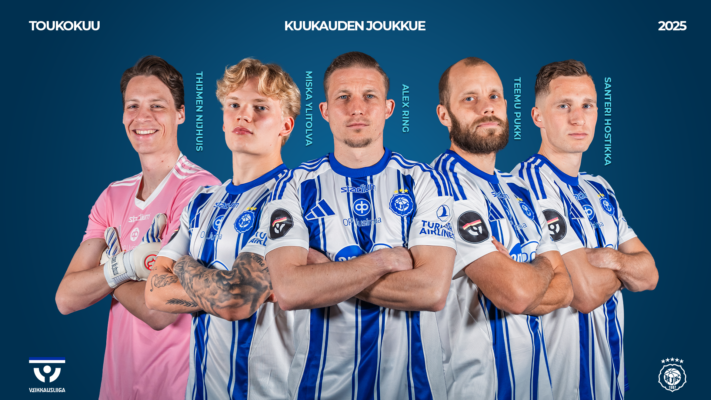 Alex Ring on Veikkausliigan toukokuun kuukauden pelaaja - HJK Helsinki