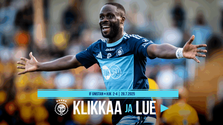 Helsinki on sinivalkoinen! HJK voittoon paikallistaistossa Gnistania ...